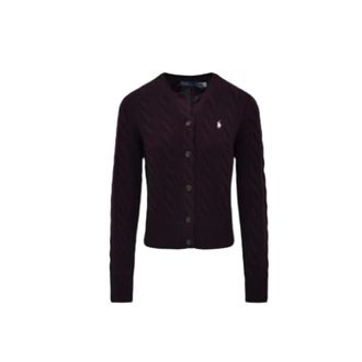 Polo Ralph Lauren Femme, Pulls, Violet, Taille: 40 FR Cardigan