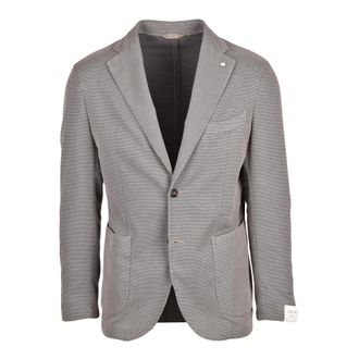 L.B.M. 1911 Schmal geschnittene Jacke - - Jackets - Herren - Grau - M