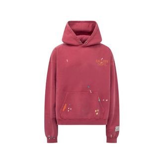 Gallery Dept. Paint-splatter Logo-print Hoodie