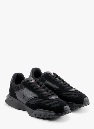 Polo Ralph Lauren Baskets basses en cuir m&eacute;lang&eacute;