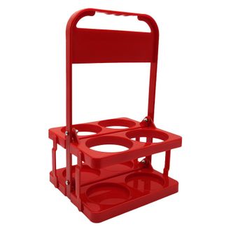 Generico Milchflaschenhalter, zusammenklappbarer Getr&auml;nke-Organizer, Getr&auml;nkekorb f&uuml;r den Au&szlig;enbereich, tragbares Wasserflaschen-Aufbewahrungsfach, Becherhalte