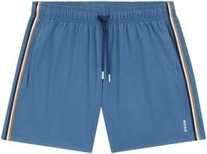 HUGO BOSS Short de bain Iconic court &agrave; rayures