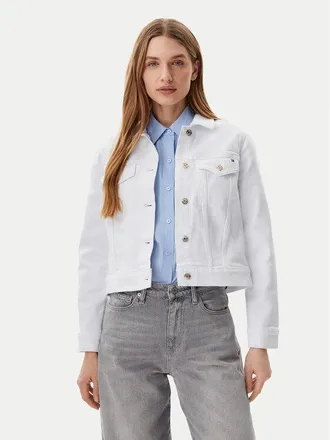 Tommy Hilfiger Jeansjacke WW0WW44374 Weiß Regular Fit