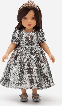 Dolce & Gabbana Doll With Sequined Dress - Frau Mehrfarbig Onesize