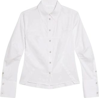 Helmut Lang Femme, Blouses et Chemises, Blanc, Taille: 36 FR Chemise Oversize
