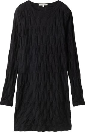 Tom Tailor Damen 1044187 Kleid, 14482-Deep Black, S