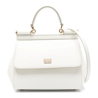 Dolce & Gabbana Sicily Handbag - - Bags - Damen - Wei&szlig; - ONE SIZE