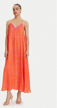 Lola Casademunt Sommerkleid LS2616030 Orange Regular Fit