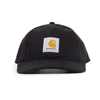 Carhartt Work in Progress Homme, Accessoires, Noir, Taille: ONE Size Canvas Cap