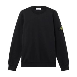 Stone Island Crewneck Sweatshirt - - Sweatshirts & Hoodies - Herren - Schwarzk - XL