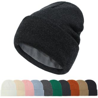Dreshow Warme Strickm&uuml;tze f&uuml;r Damen Herren Winterm&uuml;tzen f&uuml;r Unisex Dicke Beanie M&uuml;tze f&uuml;r Extreme K&auml;lte