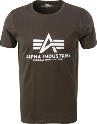 Alpha Industries Herren T-Shirt grün