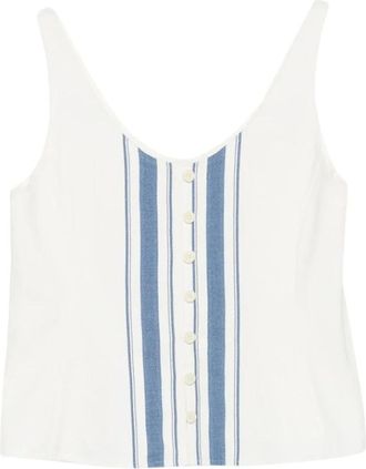 Low Classic LOW Classic, Femme, Blouses et Chemises, Multicolore, Taille: 38 FR Haut &agrave; Rayures &agrave; Encolure D&eacute;gag&eacute;e