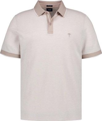 Joop Herren Polo-Shirt beige Baumwoll-Piqu&eacute;