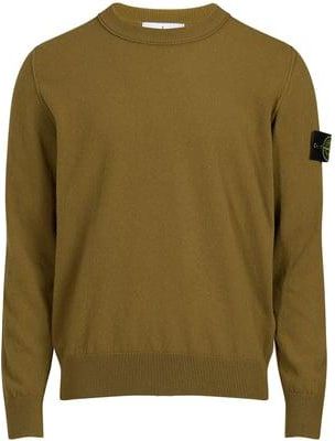 Stone Island Pull droit col rond en laine