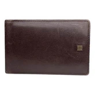 Givenchy Pre-owned Leder Portemonnaies - - Pre-owned - Damen - Braun - ONE SIZE