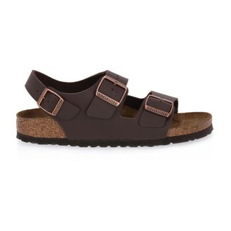 Birkenstock Homme, Chaussures, Brun, Taille: 38 EU Sandales Milano Birko-Flor Coupe &Eacute;troite