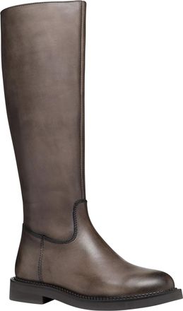 Geox Damen D SERILDA A Fashion Boot, Taupe, 38 EU