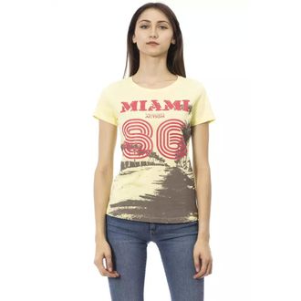 Trussardi Damen, Oberteile, Gelb, MGr&ouml;&szlig;e