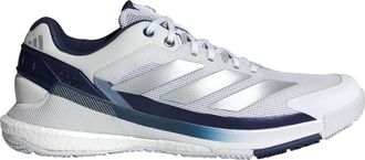adidas Adidas Herren Crazyquick Boost Padel Shoes Schuhe, FTWR Wei&szlig; Silber Metallic Dunkelblau, 40 EU