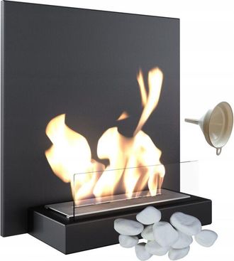 Kratki Portal Bioethanolkamin PLANK T&Uuml;V Set