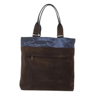 Ferragamo Pre-owned Daim sacs-main - Femme - Pre-owned - Brun - Taille: ONE Size