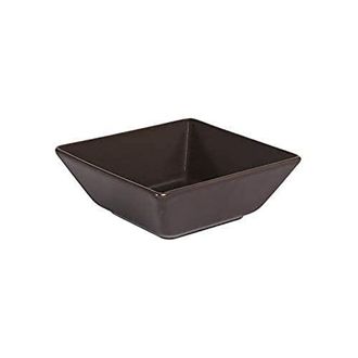 Elite 39110 Schale Schokolade, 13 x 13 x 5 cm, Porzellan