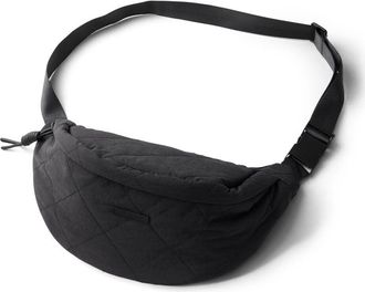 Street One Damen A580753 Bauchtasche mit Steppmuster, Black, A