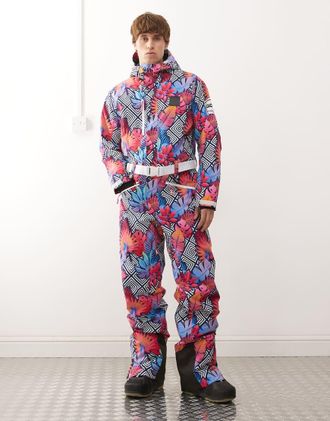 OOSC Big Poppa - Bunter Herren-Skianzug