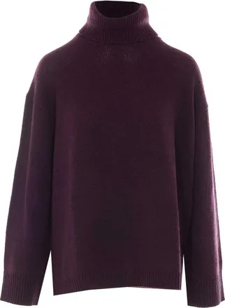 Allude Rollkragenpullover - Lila