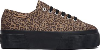 Superga Sneakers aus Stoff Superga 3790 Platform S8145YW Braun