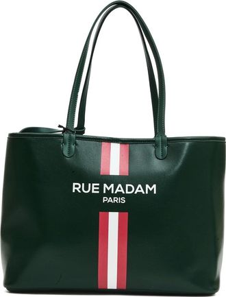 Rue Madame París Femme, Sacs, Vert, Taille: ONE Size Sacs pour femmes Sac bandoulière Verde Aw25