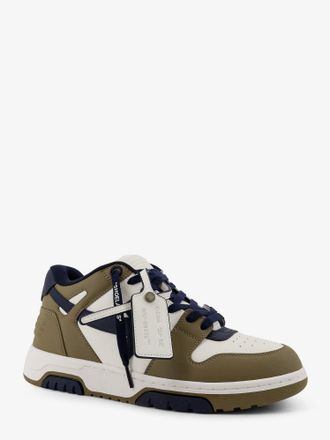 Off-white Mens Sneakers Out Of Office Green Trainers