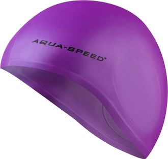 Aqua Speed Badekappe Damen Herren | Schwimmkappe Ohren | Schwimmhaube Silikon | Badehaube Mädchen Jungs | Schwimmmütze wasserdicht | Silicone Swimming Cap | Spor