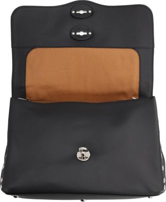 Zanellato Womens Small Postina Bag Black Leather Handbags Hand