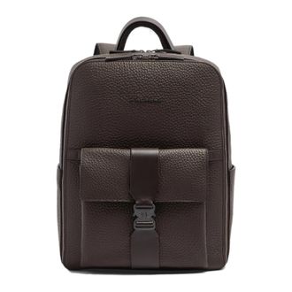 Piquadro Leder-Reiserucksack - - Bags - Herren - Braun - ONE SIZE