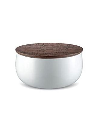 Alessi MW62L 3 W Hmm Bougie parfum&eacute;e - Porcelaine,Bois, Blanc