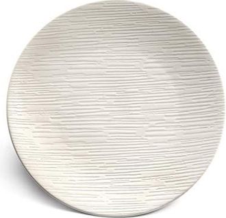 Medard De Noblat Assiette dessert - D20 cm - Magma - Gr&egrave;s - Lot de 6 - Ivoire