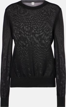 Toteme Pullover aus Wolle und Seide