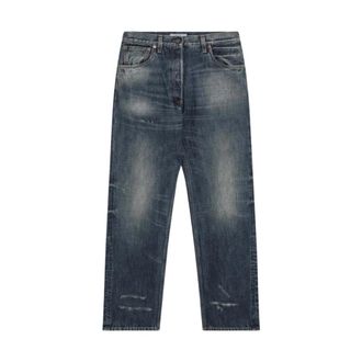 Prada Blaue Regular Jeans - - Jeans - Damen - Blau - W26