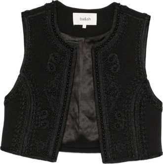 BA&SH Femme, Vestes, Noir, Taille: 40 FR Tosca Sleeveless Top