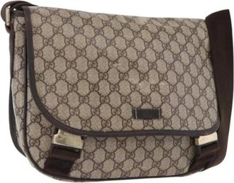 Gucci Sac bandouli&egrave;re vintage doccasion - Femme - Pre-owned - Beige - Taille: ONE Size
