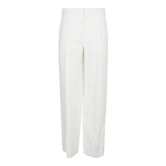 Chlo&eacute; Elegante Hose f&uuml;r Frauen - - Trousers - Damen - Wei&szlig; - S