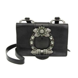 Miu Miu Pre-owned Leather Cross Body Bag - - Pre-owned - Damen - Schwarzk - ONE SIZE