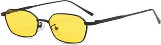 Generic Lunettes De Soleil À Petite Monture En Métal For Hommes, Dextérieur For Femmes, Vacances(Yellow)