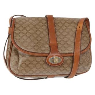 Celine Sac bandouli&egrave;re vintage Pre-owned - Femme - Pre-owned - Beige - Taille: ONE Size