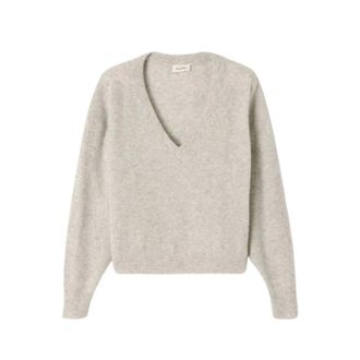 American Vintage Damen, Strickwaren, Grau, SGröße