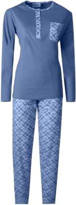 De Fonseca Pyjama Long pour Femme 100% Coton Art. 1007 Avion XL