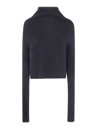 Rick Owens Rollkragenpullover - Schwarz