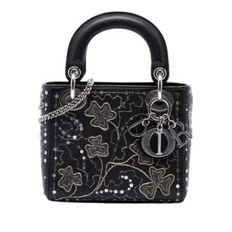 Dior Pre-owned Lady Dior Handtasche - - Pre-owned - Damen - Schwarzk - ONE SIZE